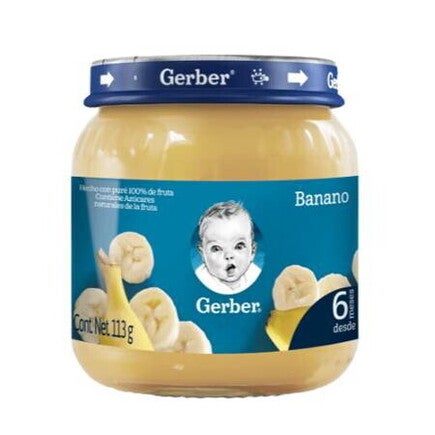 Colado GERBER de Banano | Nestlé FamilyNes