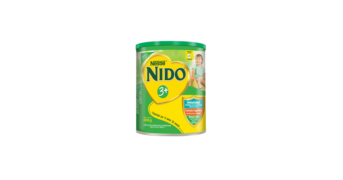 Alimento complementario NIDO® 3+ nutrición | Nestlé FamilyNes